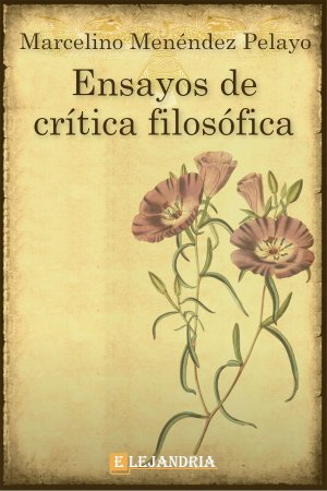 Libro Ensayos de crítica filosófica en PDF y ePub - Elejandría